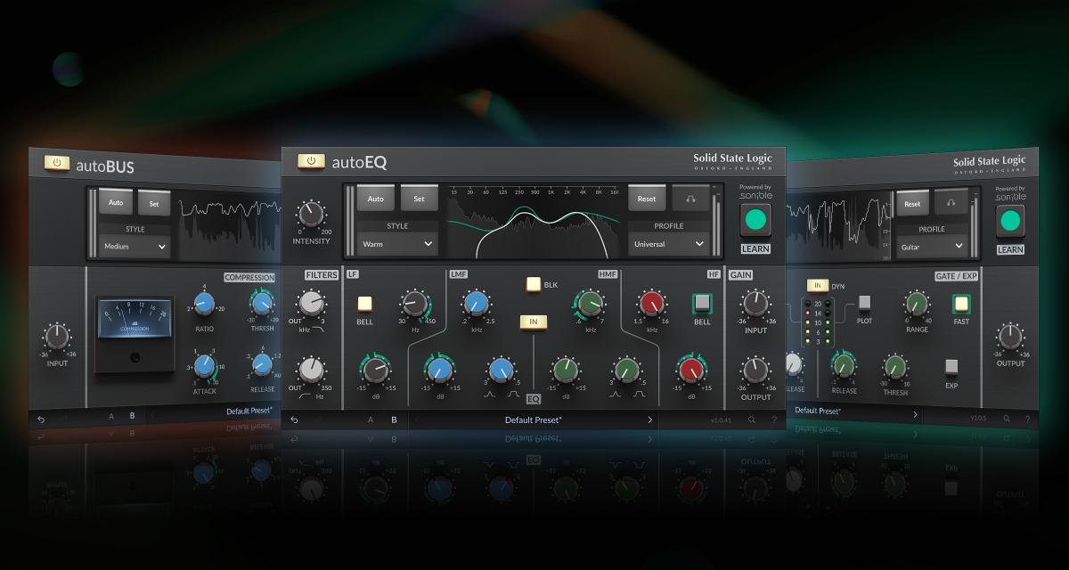 Solid State Logic Announces Launch of autoSeries Family of Plug-Ins, Combining the Sonic Legacy ...